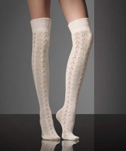 Knee-high socks from MaxMara Fall 2010-2011 collection