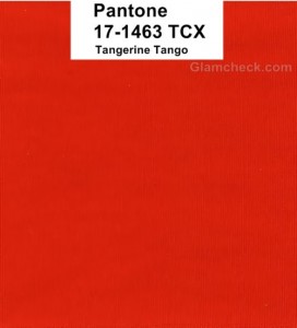 Pantone Color of the Year 2012 is “Tangerine Tango”