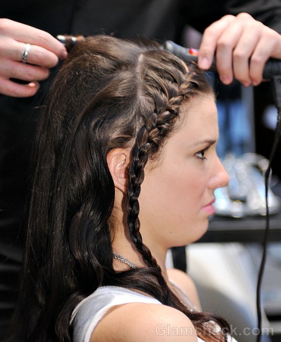 Hairstyle How To: Delicate Darling Hair-do (Curl and lets braid)
