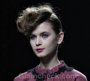 Hairstyle How To: Vintage Pompadour with Bun Fall/Winter 2012