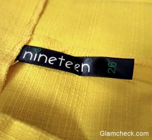 Yellow Pencil Skirt by Nineteen – Review and Styling Tips
